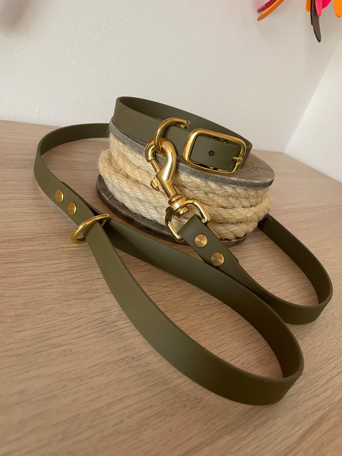 Biothane® Classic Collar & lead set - Olive – Hayward & Hounds